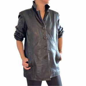 Denver Hayes | Jackets & Coats | Denver Hayes Classic Black Leather ...